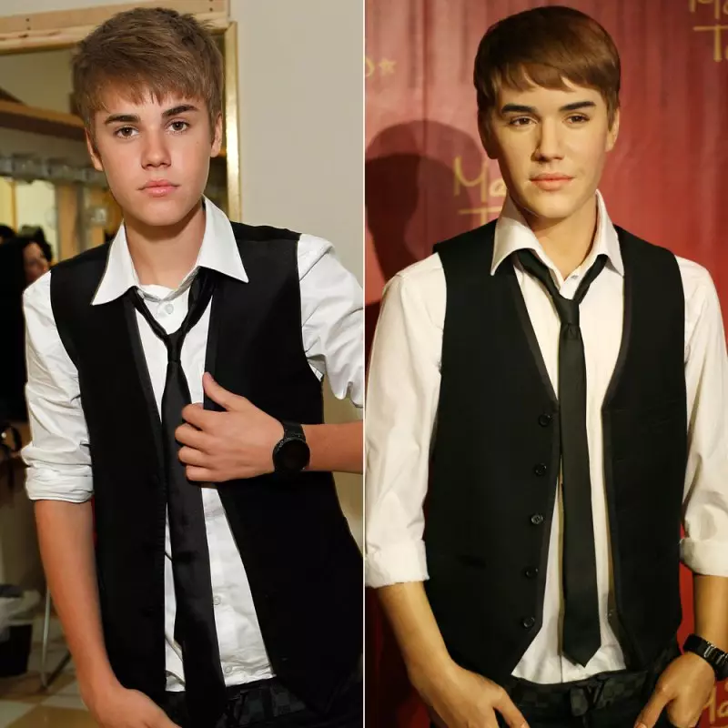 Foto nke Justin bieber wax