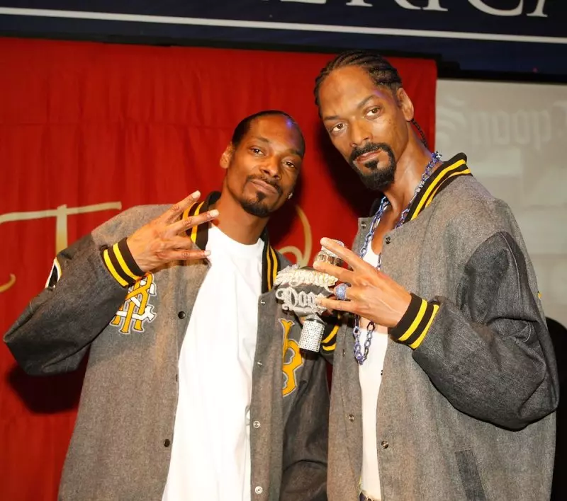 Snoop dogg figura di cera