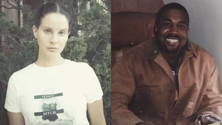 Kanye west lana del rey trump