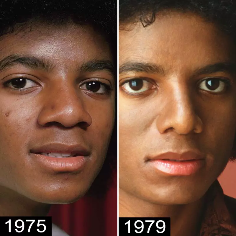 Майкл Джексон беренче борын эше