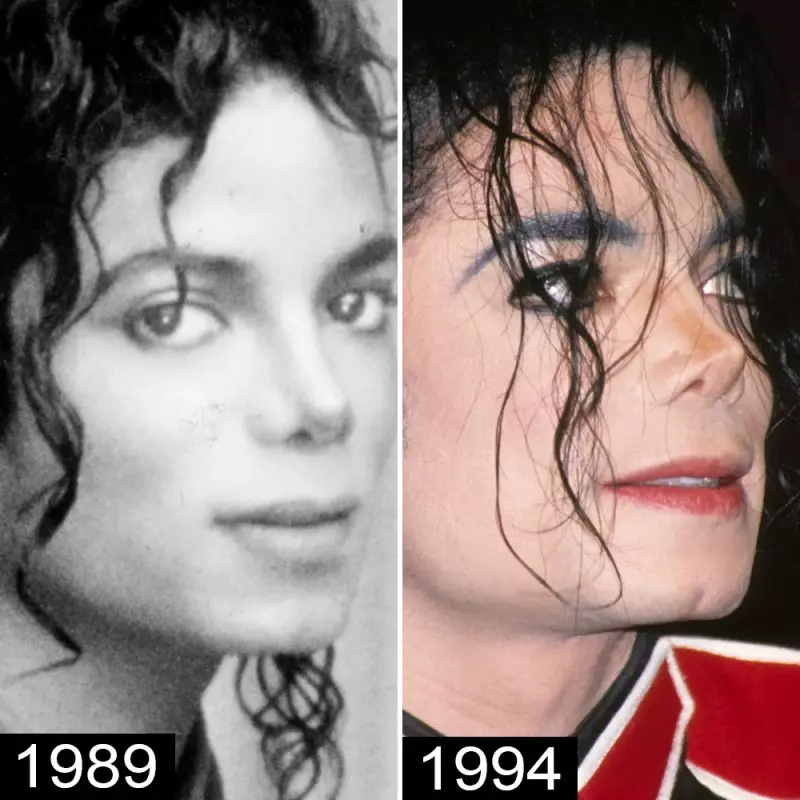 Angle de travail du nez de Michael Jackson