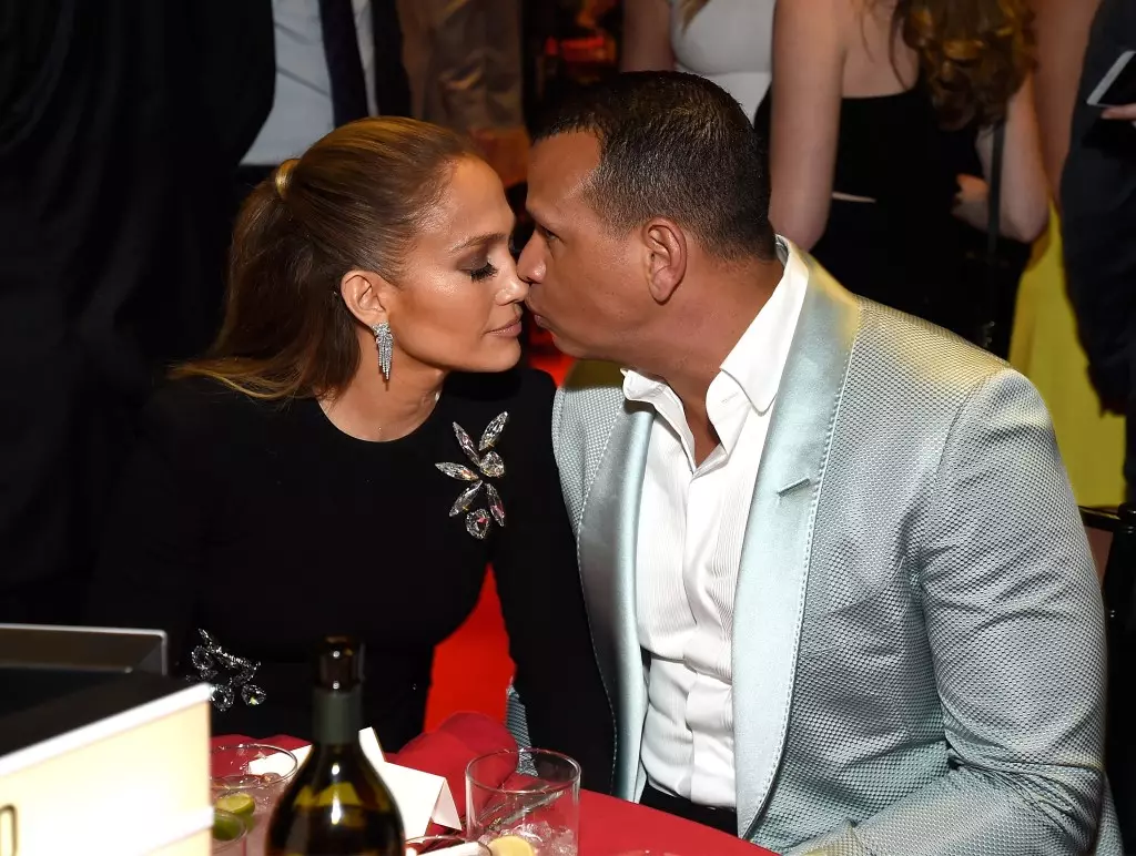 Jennifer Lopez sy Alex Rodriguez