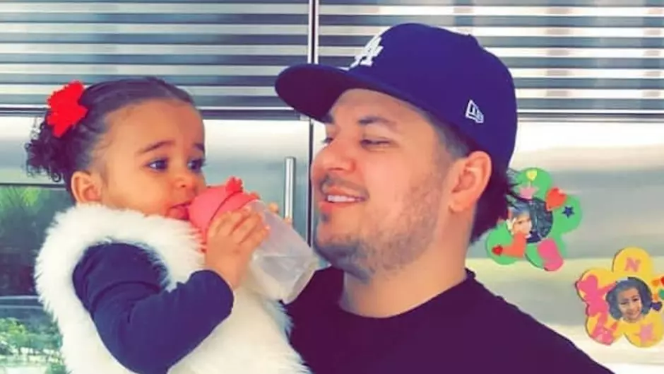 Rob and Dream Kardashian rijetko