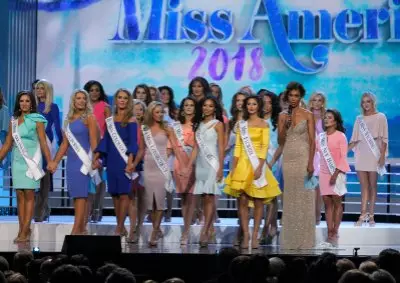 gambar getty miss america 2018