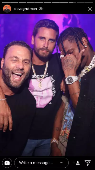 travis scott scott disick instagram