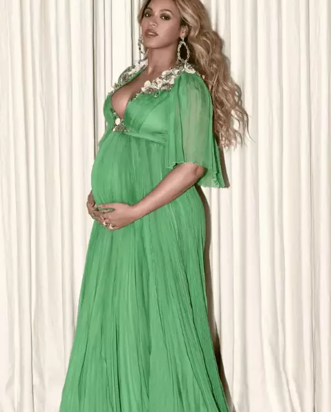 Beyonce baby bump bliźniaków 4