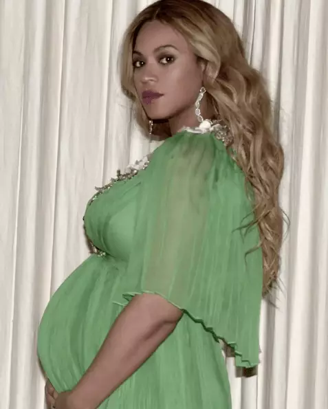 Beyonce baby bump bliźniaków 8