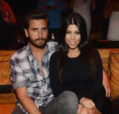 Scott Disick Kourtney Kardashian - Getty