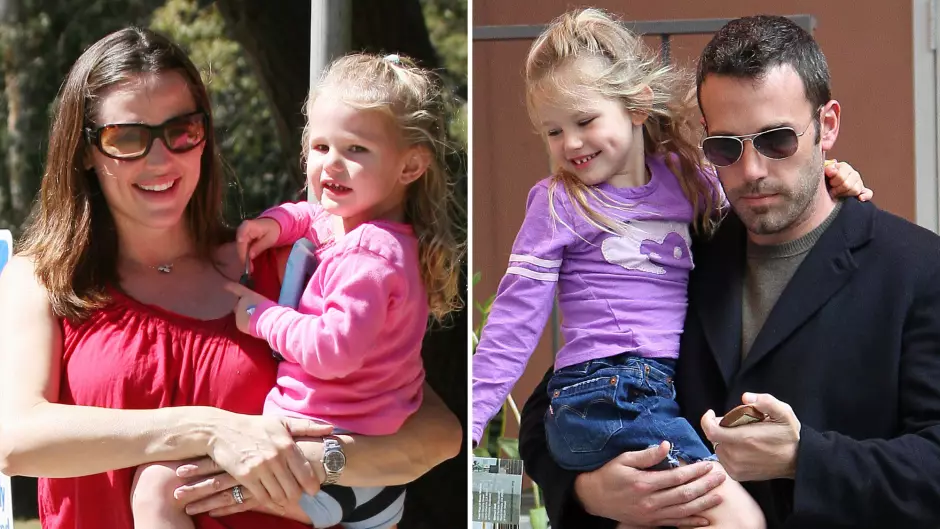 Ben Affleck sareng Putri Jennifer Garner Violet Ayeuna: Poto