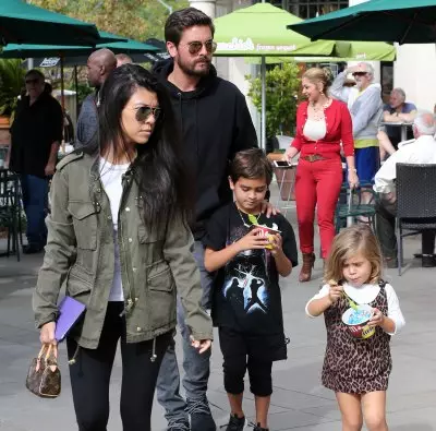 kourtney kardashian scott disick yara fantsama