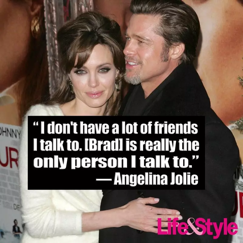 Brad Pitt, Angelina Jolie, citazione 10