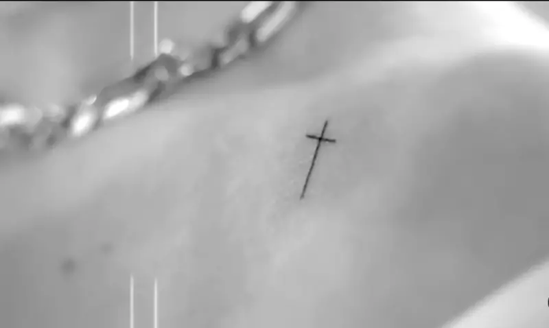 Selena Gomez Tattoo Cross