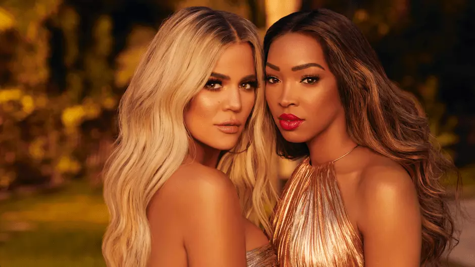 Khloe Kardashian Malika Haqq para Becca Cosmetics