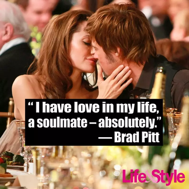 Brad Pitt Angelina Jolie Zitat 9