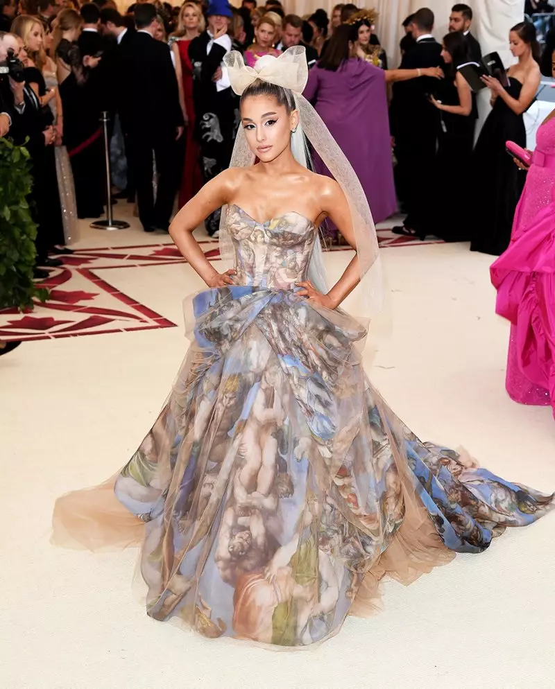 Ariana Grande Fashion Met Gala 2018