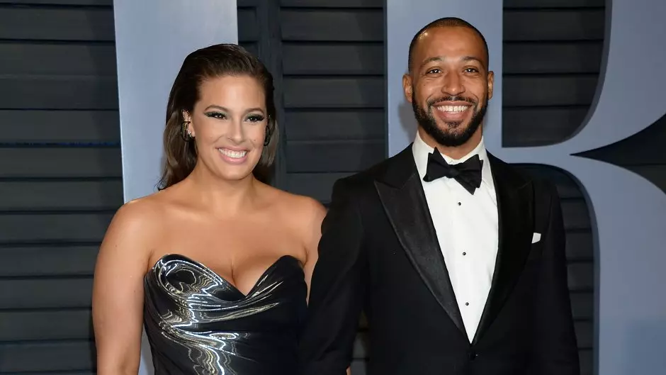 Ashley Graham နှင့် Justin Ervin Vanity Fair Oscars Afterparty