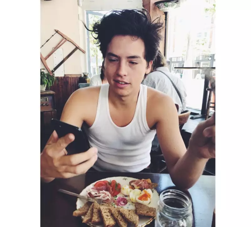 Pranzo di Cole sprouse