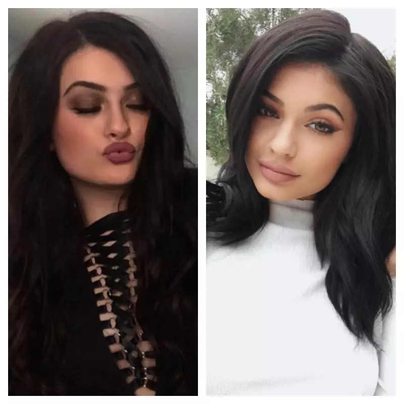 Kylie Jenner sieht ähnlich aus