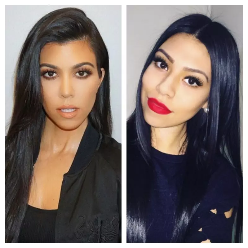 Kourtney kardashian se parece