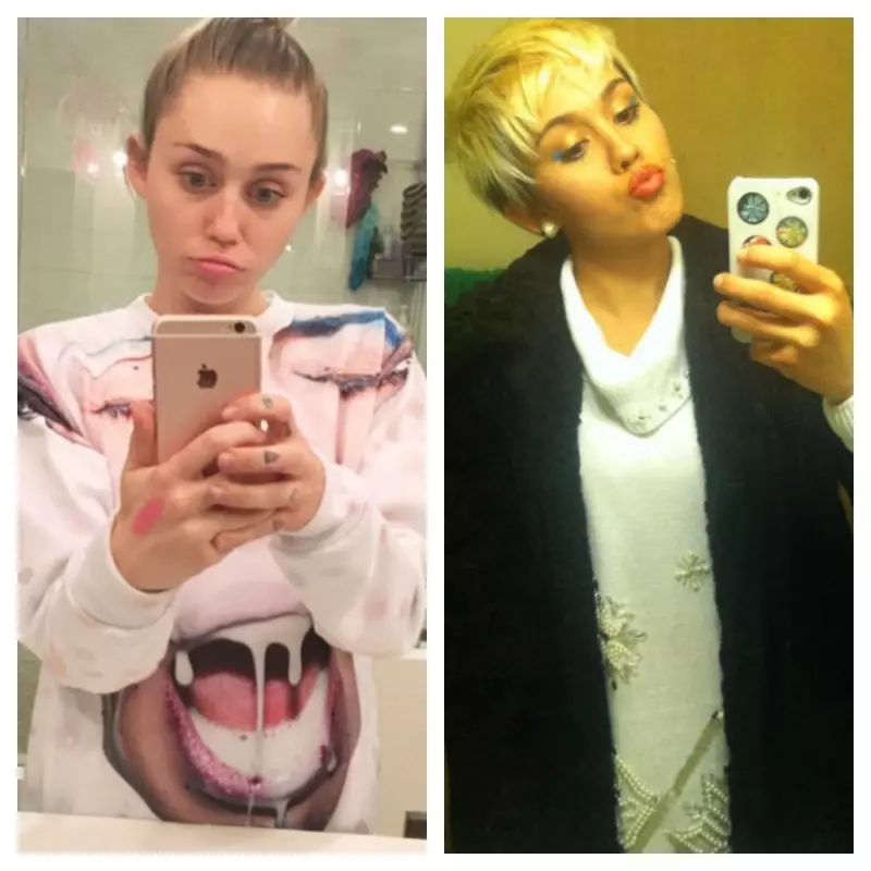 Miley cyrus ئوخشايدۇ