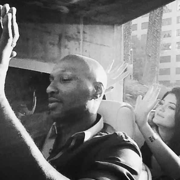 Kylie jenner lamar odom instagramového príspevku