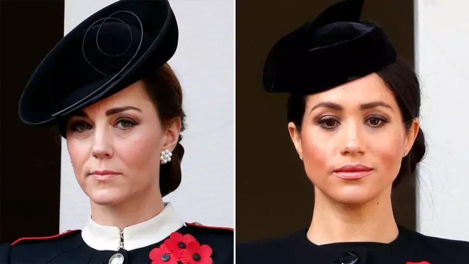 Kate Middleton, Meghan Markle, Split Image