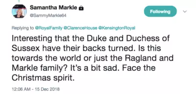 Samantha Markle Tweet