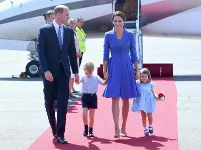 Кейт Мидълтън кралско семейство Германия 2017 г