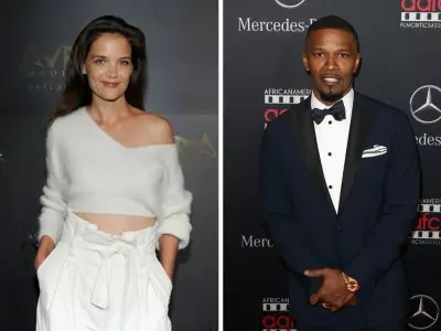 katie holmes jamie foxx getty