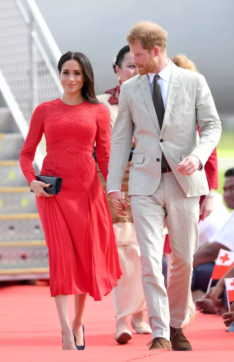 Meghan y Harry en Tonga