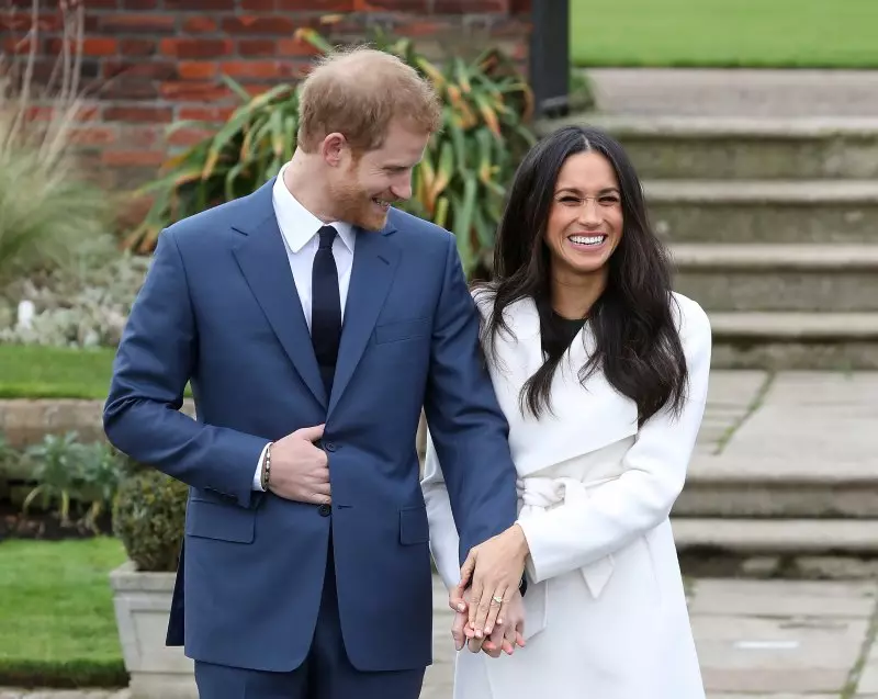 Meghan Markle an de Prënz Harry si verlobt.