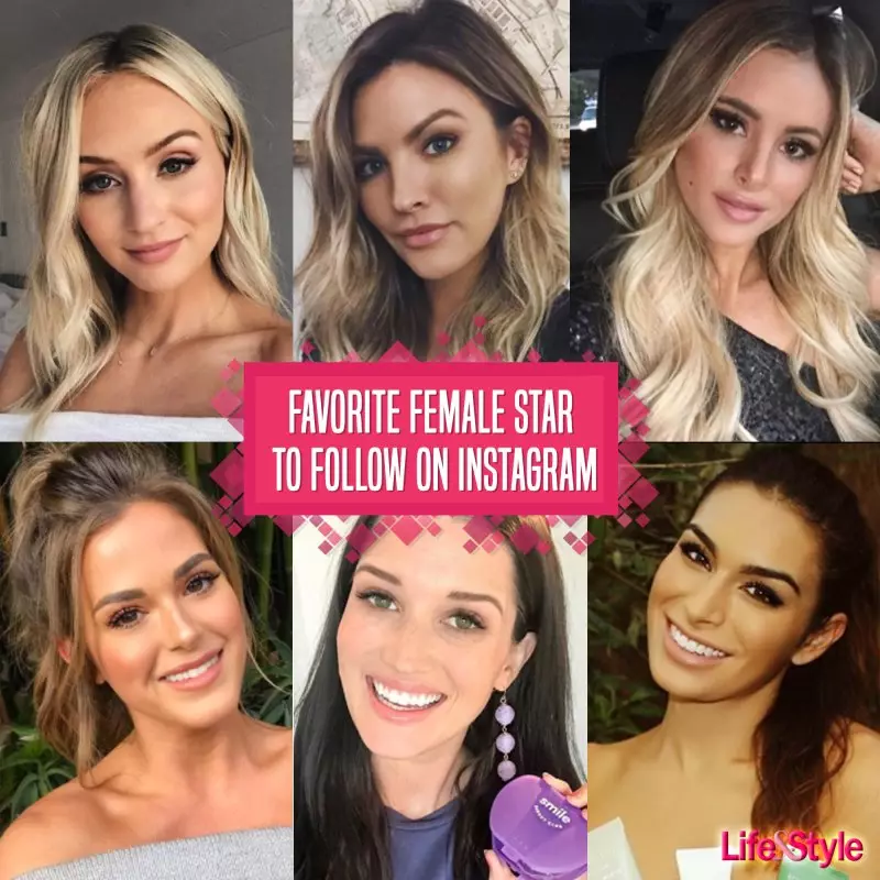 Estrela feminina favorita para seguir en Instagram