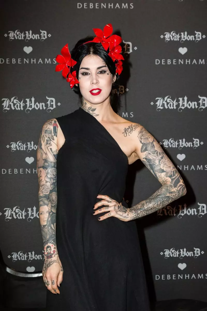 kat von d සත්ත්ව ආහාර වලින් තොර කීර්තිමත් පුද්ගලයින්