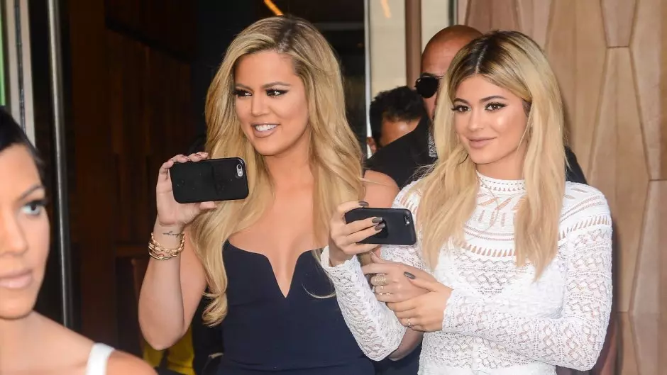 Khloe Kardashian Kylie Jenner ser likt ut på de siste instagrambildene