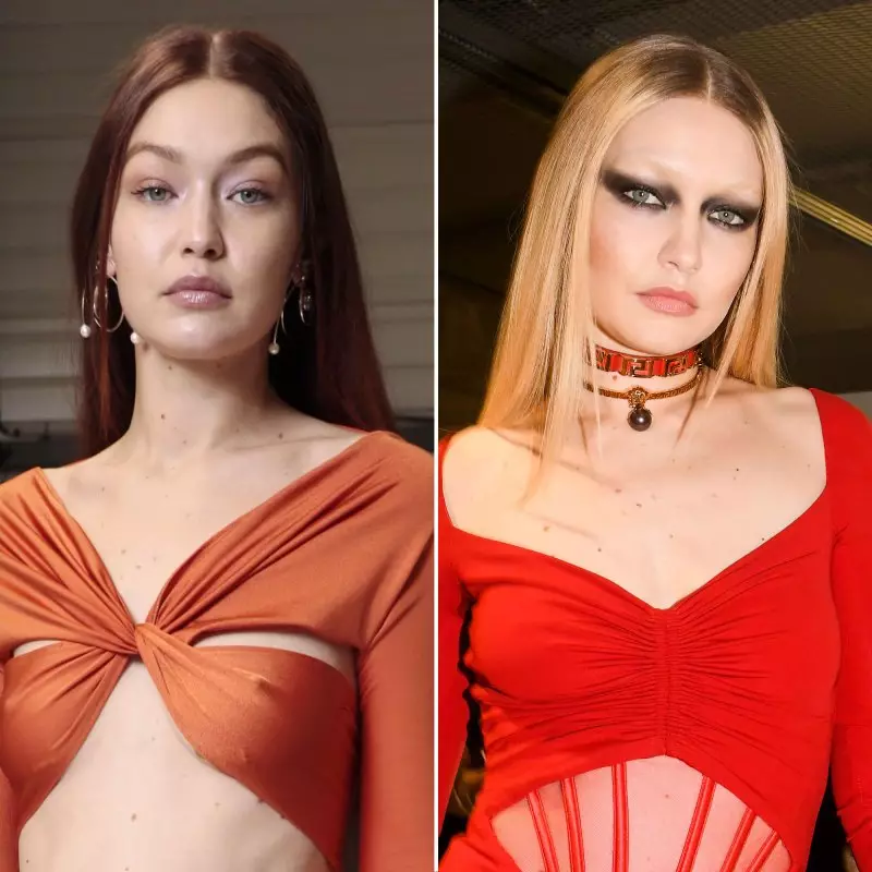 Gigi Hadid célébrités aux sourcils décolorés