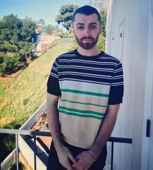 Sam Smith, febreiro de 2016