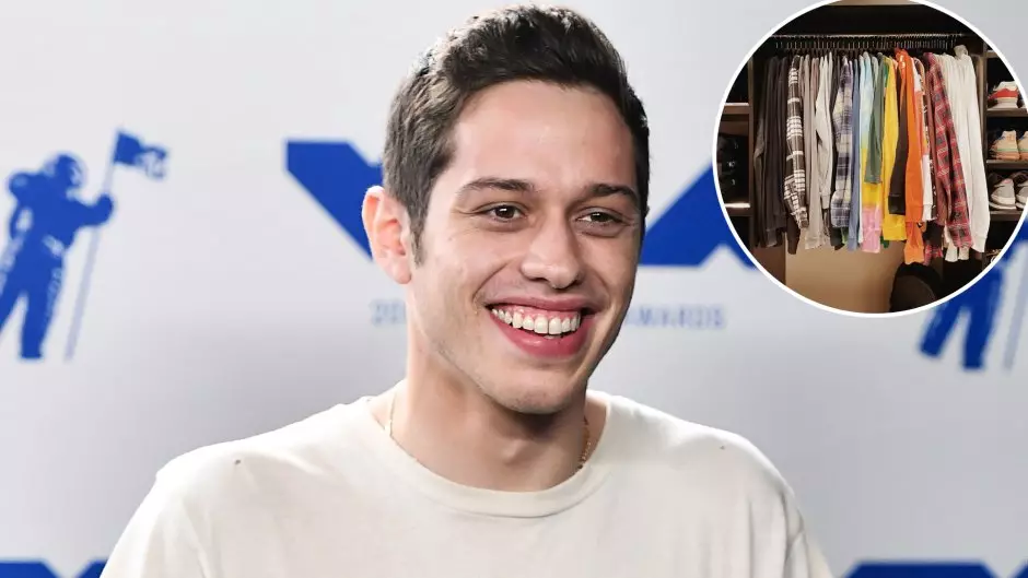 Dentro do armario súper organizado de Pete Davidson: fotos