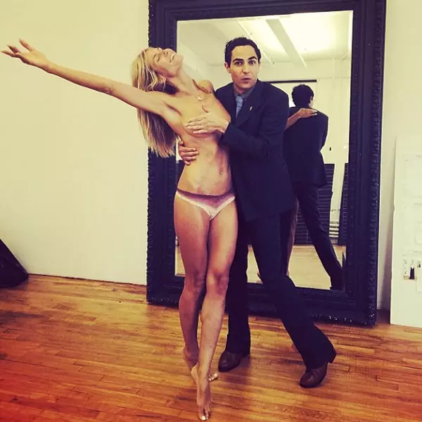 Η Heidi Klum γυμνή στο instagram