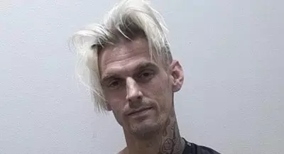 aaron carter mugshot