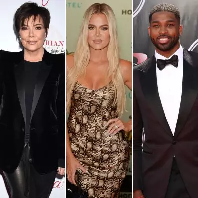 Kris Jenner yn Ymateb i Sibrydion Ymgysylltu Khloe a Tristan