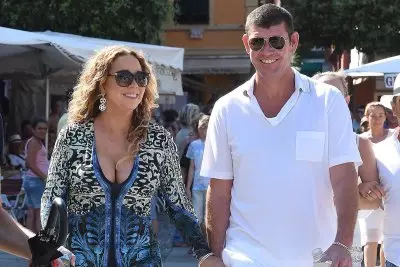 Mariah carey agus james packer getty