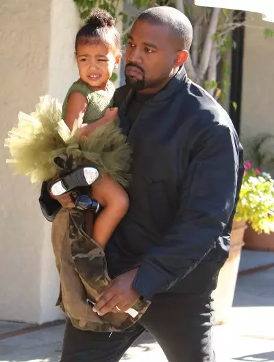 kanye west and north west