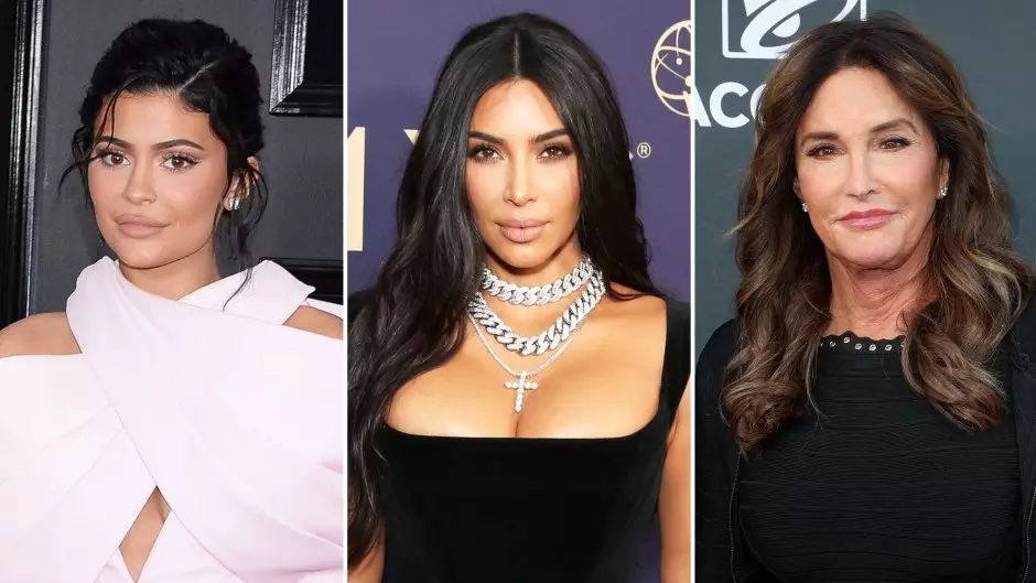 Kylie Jenner Kim Kardashian deziras al Caitlyn Jenner Feliĉan 70-an Naskiĝtagon Meze de Familia Rift