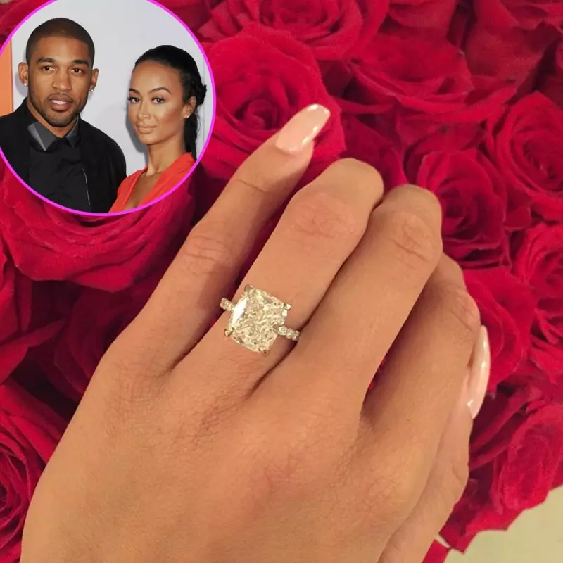 Draya Michele Basketball Fraen la engagéiert