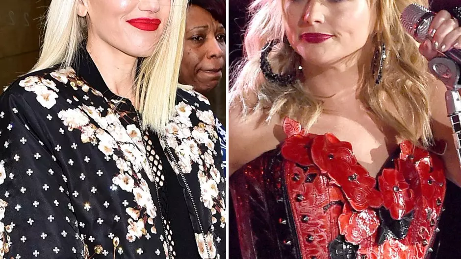 Gwen Stefani Miranda Lambert သည် တွစ်တာတွင် ရေးသားခဲ့သည်။