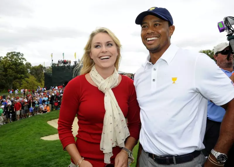 Lindsay vonn tiger woods