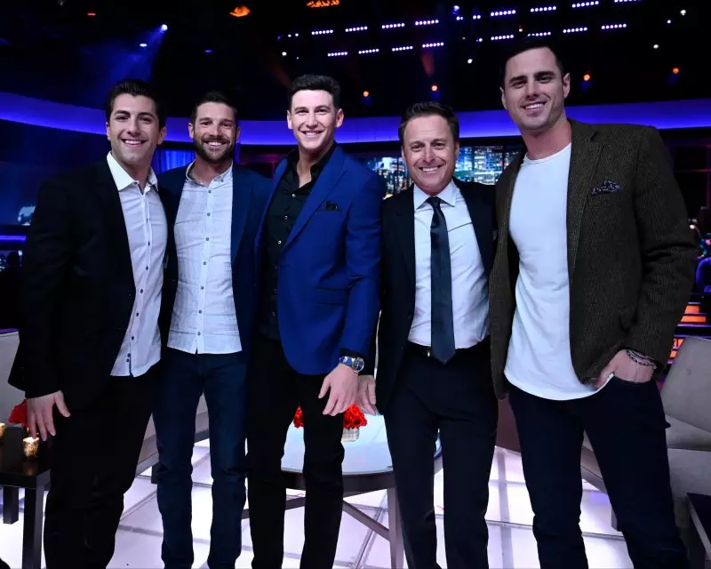 JASON TARTICK, GARRETT YRIGOYEN, BLAKE HORSTMANN, CHRIS Harrison, BEN HIGGINS ABC's