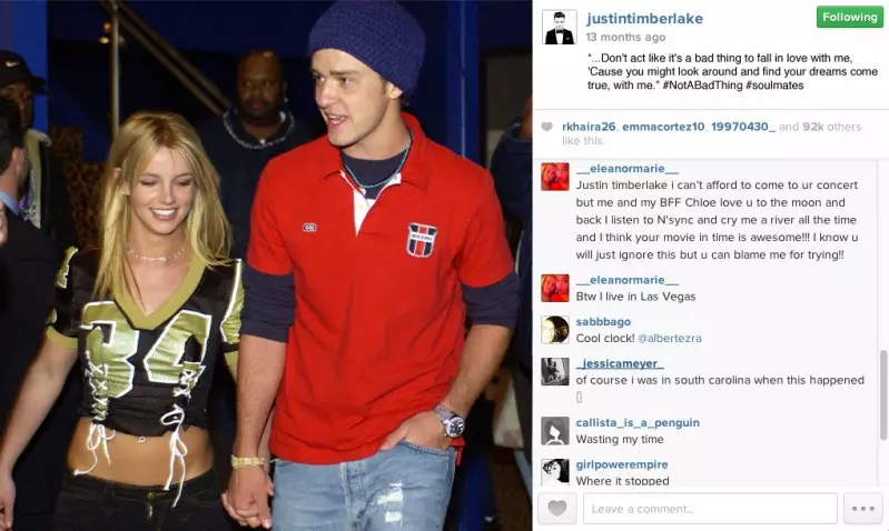 Justin britney instagram 8