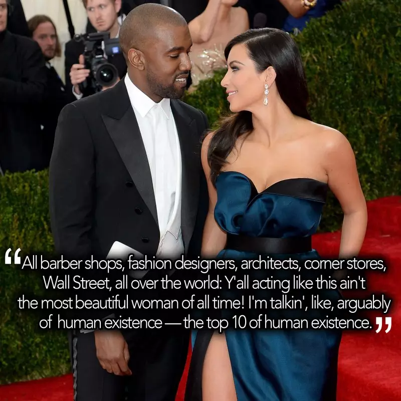 Kanye Westo Kim Kardashian citata 1