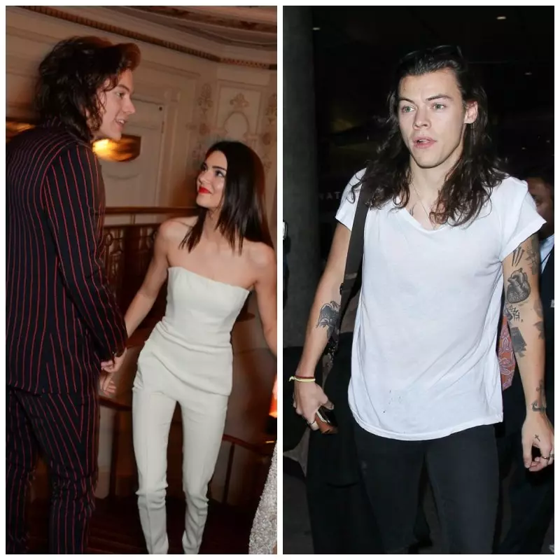 Kendall jenner harry styles entonces ahora